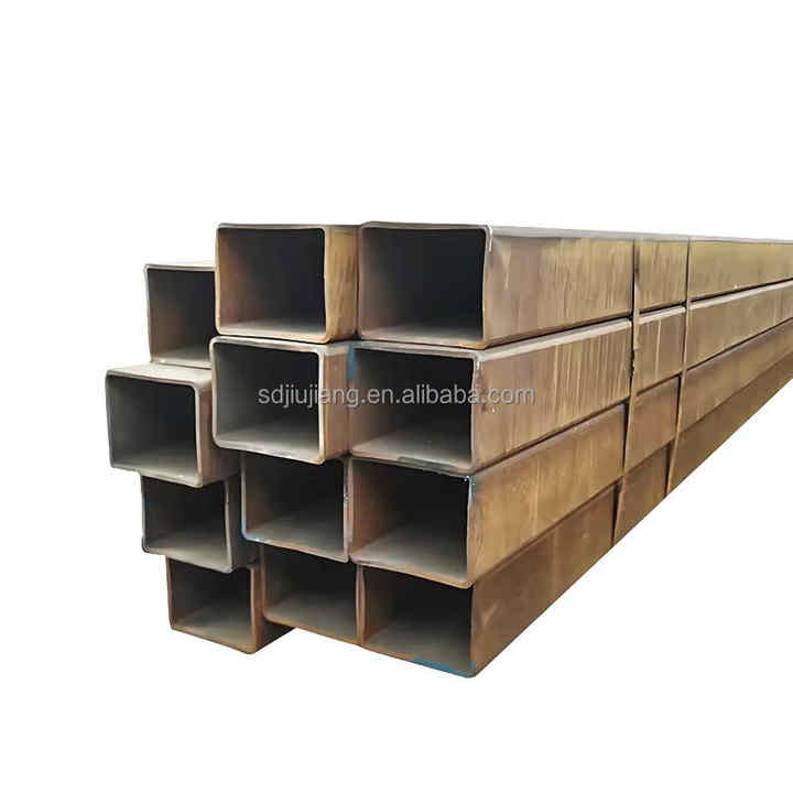 ASTM A500 Black Square and Rectangular Steel Hollow Section 40x40 mm ...