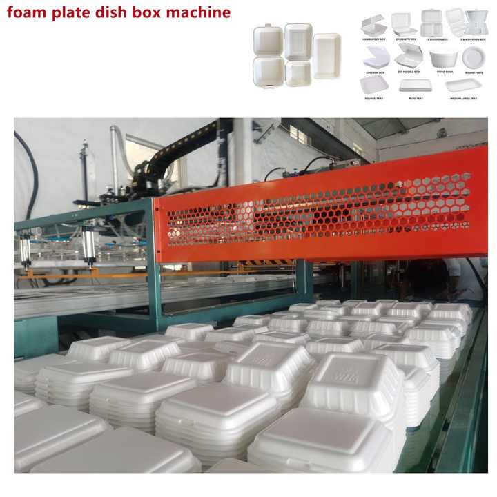 PS Foam Fast Food Plate Making Machine - Automatic & Durable