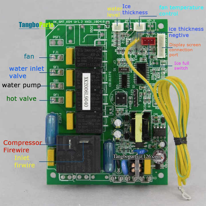 Eco-Friendly Control Board Main Board for Ice Machine Kit