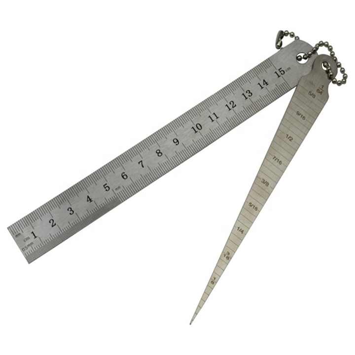 ETOPOO Combination Taper Gauge Set - Stainless Steel 1-15mm