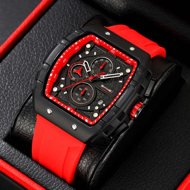 SKMEI 9341 Six-Pin Sports Watch - Unique Quartz Wristwatch