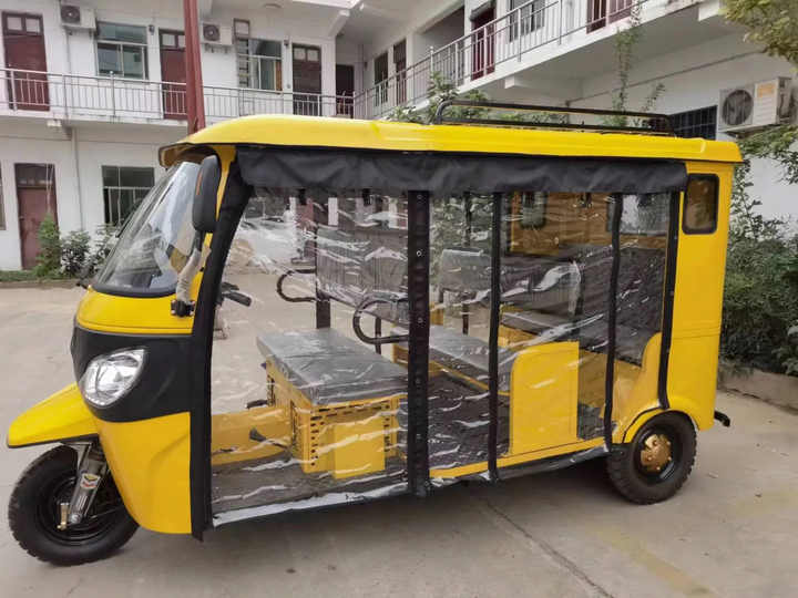 9 Seater Tuk Tuk Three Wheel Auto Taxi Tricycle Motorized 3 Wheel ...