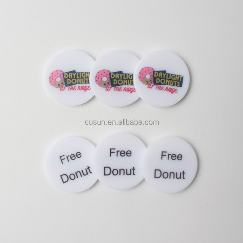 Custom Plastic Coins - Perfect for Graduation & Holidays