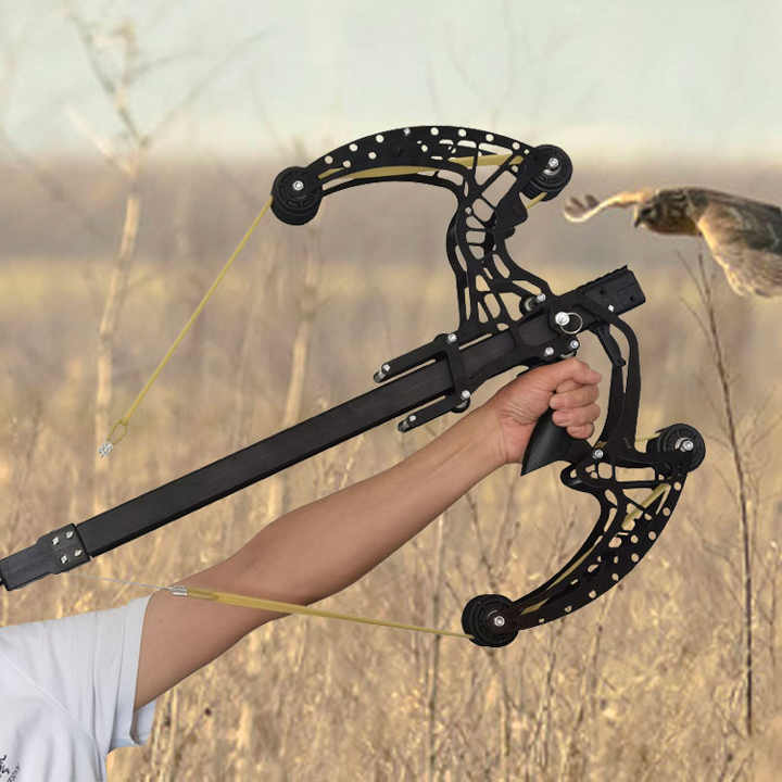 2024 New 50-Round Compound Bow - High-Power Hunting Slingshot