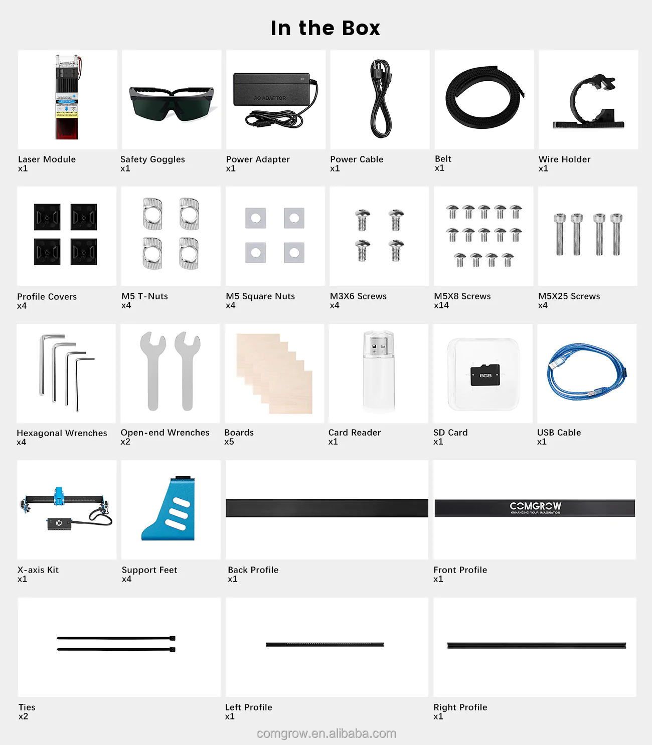 Mini Diy 10 Watt Laser Engraver Cutter Kim Loại Đá Acrylic Chế Biến Gỗ ...