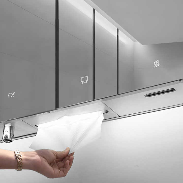 Modern Design Touchless Wall Mount Automatic Hand Dryer Toilet Tissue ...