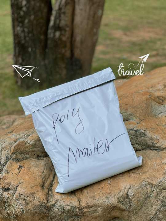 Self Adhesive Seal Tamper Proof Security Parcel Bags Custom Matte Poly ...