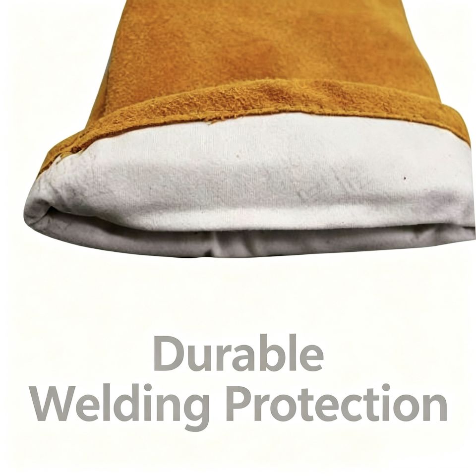 Electric Welding Gloves Cowhide Material Wear-Resistant Anti-Scald High ...