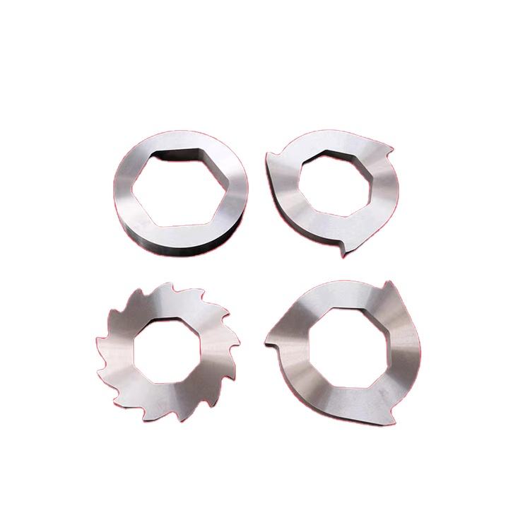 High Hardness D2 Skd11 9crsi Material Double Shaft Shredder Balde and ...