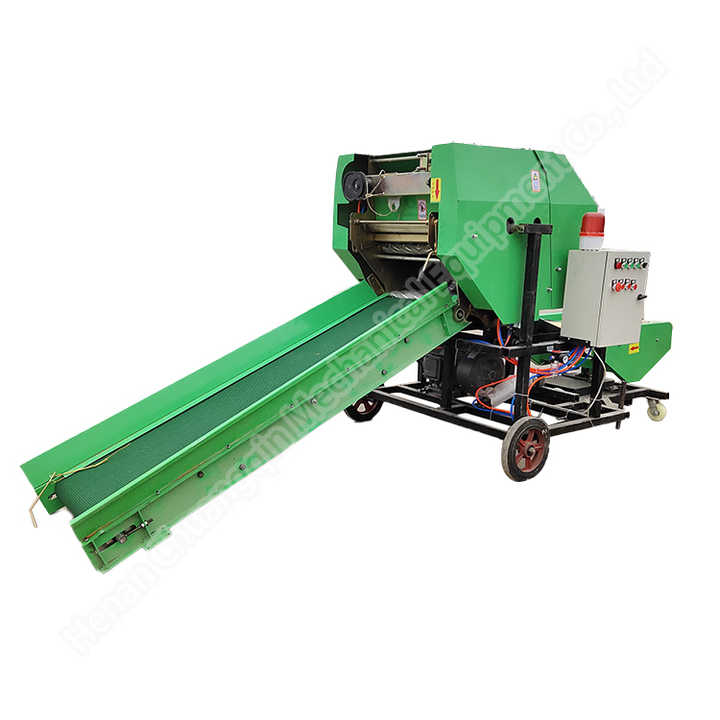 Corn Silage Baler Round Machine hay Baler Electric Wheat Hay/straw ...