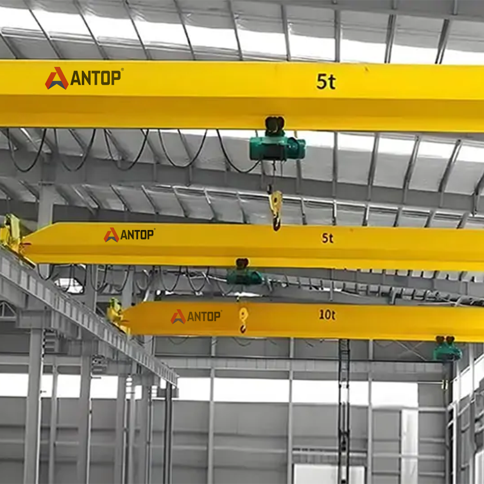 Light Duty Single Beam Bridge Crane 2T 3T 5T 10T Electric Overhead ...