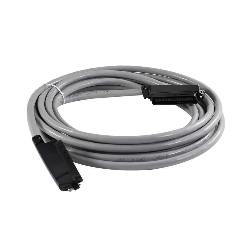 50pin RJ21 Cable Connector - Right Angle Cat3 Telco Cable