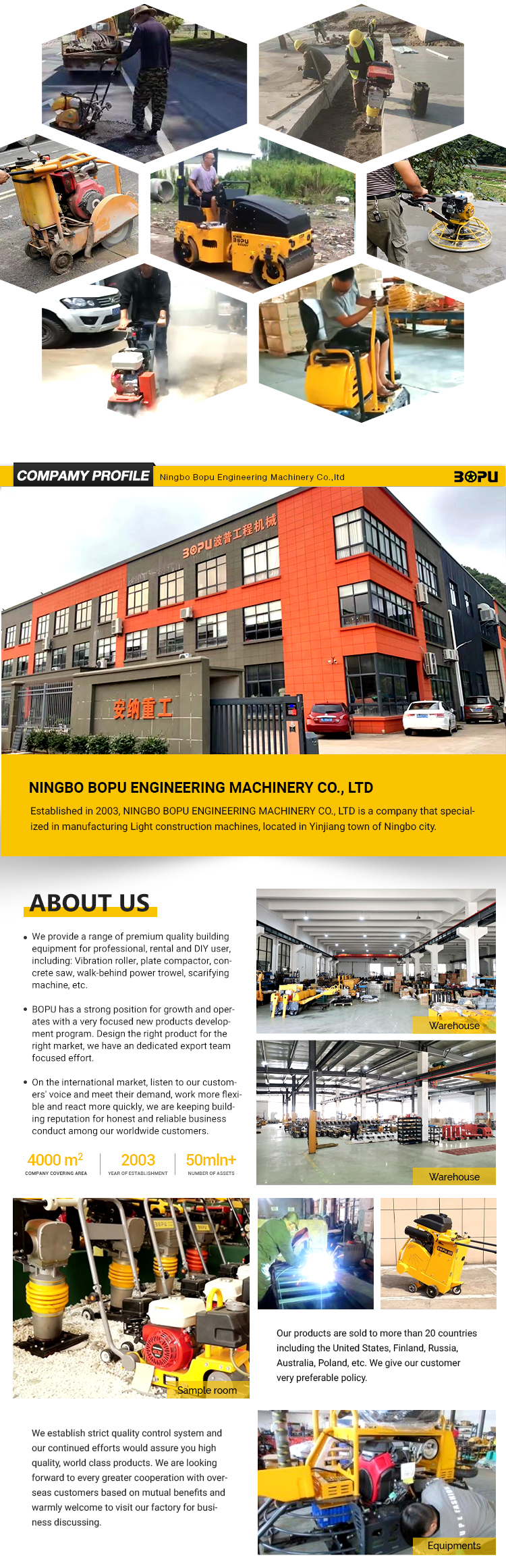 Robin Eh-12 Gasoline Engine 160Lbs Construction Compactor Compactor ...