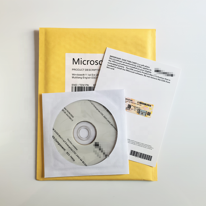 Win11 IOT 2024 LTSC HIGH END DVD OEM Key 100% Online Activation Accept ...