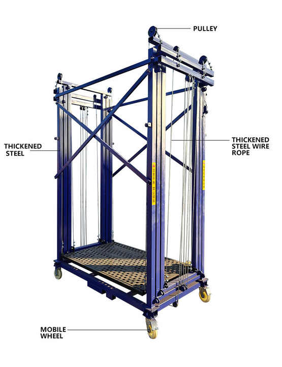 Electric Lifting Scaffolding Automatic Lifting Scaffold Multiple Models ...