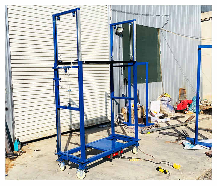 Safe and Durable Electric Lifting Scaffolds for Construction
