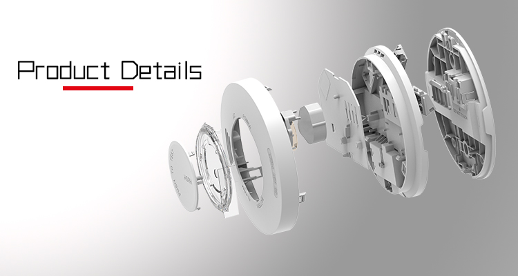 TSS890A-HIR New Wired Smoke 230v Photoelectric Detector with wireless ...