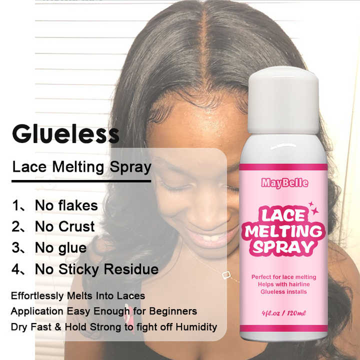 Lace Melting Spray - Strong Natural Finishing Hold Adhesive