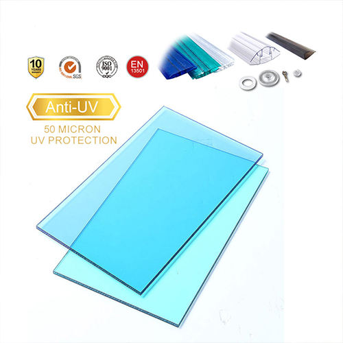 High Impact Strength 4mm Solid Polycarbonate Panels