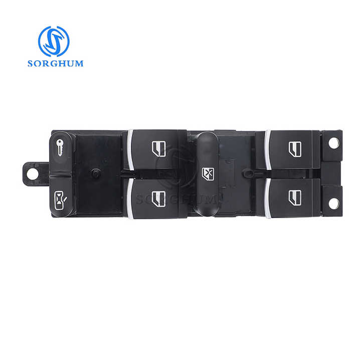 Sorghum 3BD959857 Front Left Driver Side Electric Master Power Window Switch Fits for VW Golf ...