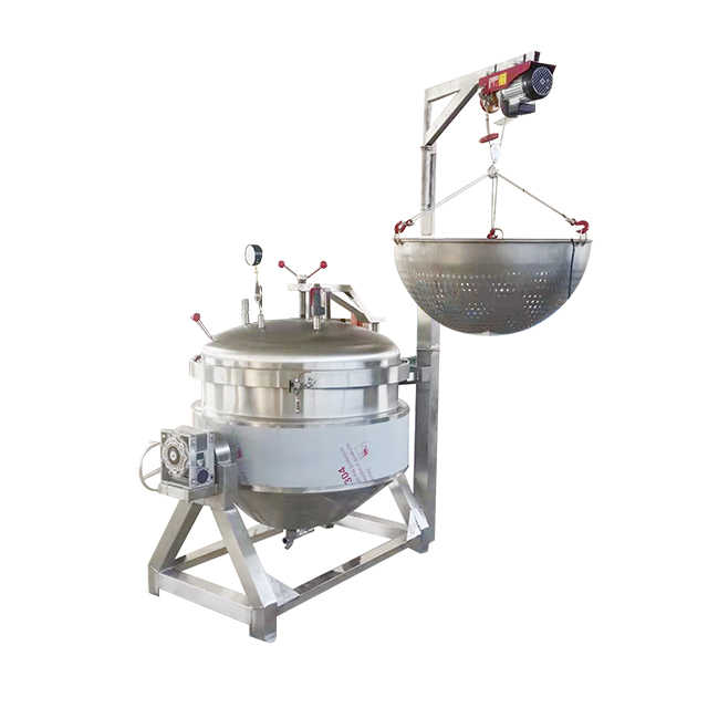 Industrial Beef Jacketed Cooking Kettle - High Pressure