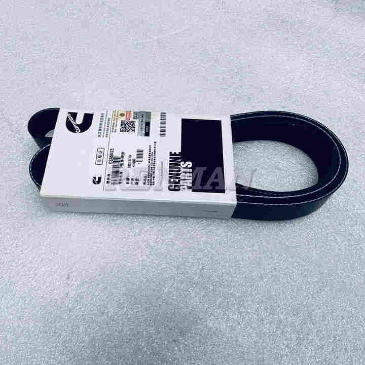 6CT 6LT8.9 QSL9康明斯发动机风扇驱动v型带肋皮带3289179 C3288475 3288475 8PK1725 3911620 ...