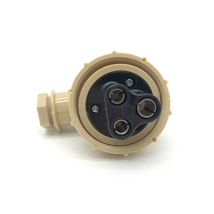 IMPA 792802 Resin Marine Watertight Plug 3 Pin 90 Degree Power Plug T ...