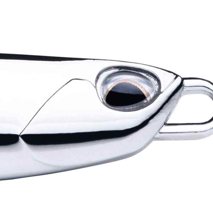Wholesale Jig Electroplating Chrome Lead Sea Fishing Baits 10G 15G 20G 30G 40G Sinking ...