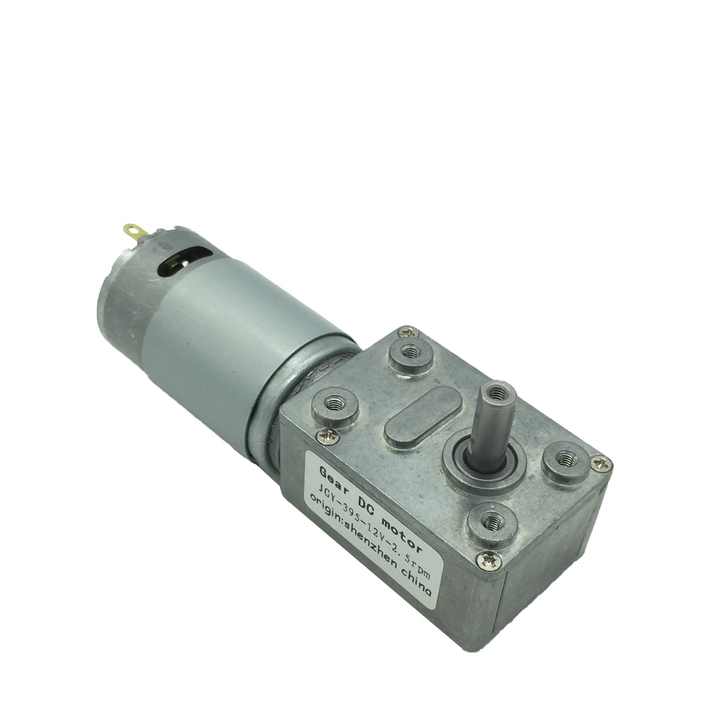 Bringsmart JGY-395 Worm Gear Motor - High Torque & Self-locking