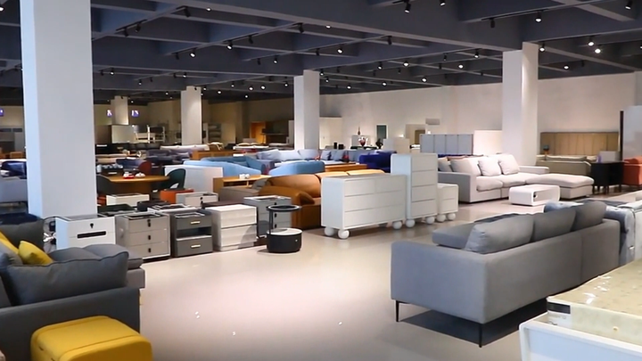 NOVA Italian Design Pandora Luxury Glossy Paint Oval Coffee Table Slate ...