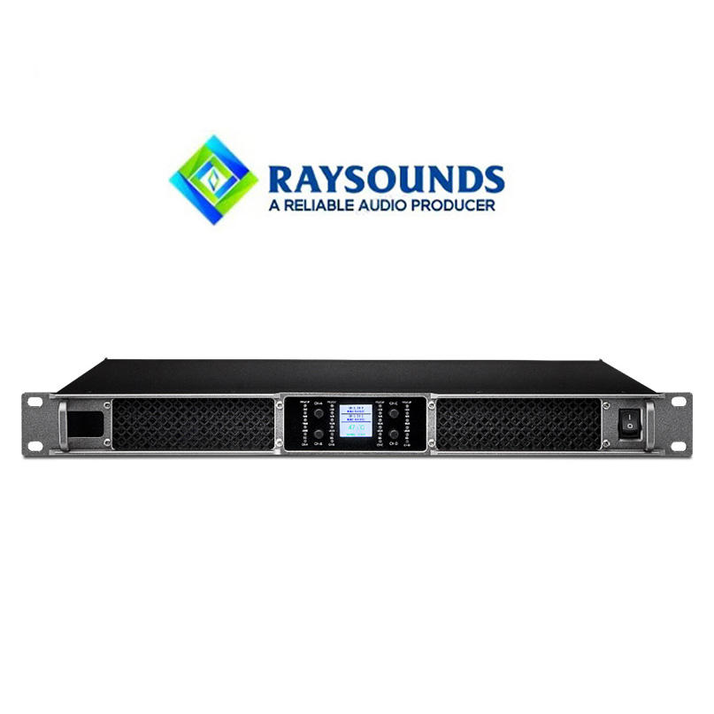 4 Channel Class D Professional Power Amplifier 4x2000W 8 Ohm High Power ...