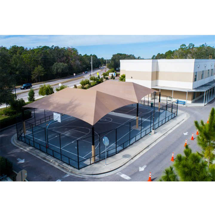 Prefab Football Stadium Pvdf Membrane Roof Soccer Canopy Football ...