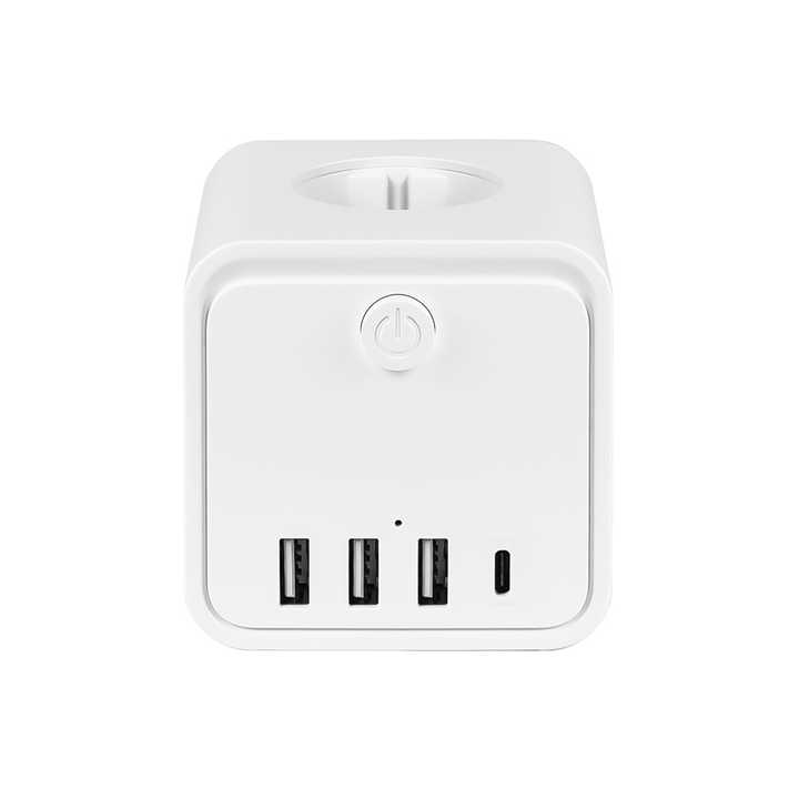 Space-Saving EU Cube Wall Socket Modular Stackable Module Design ...
