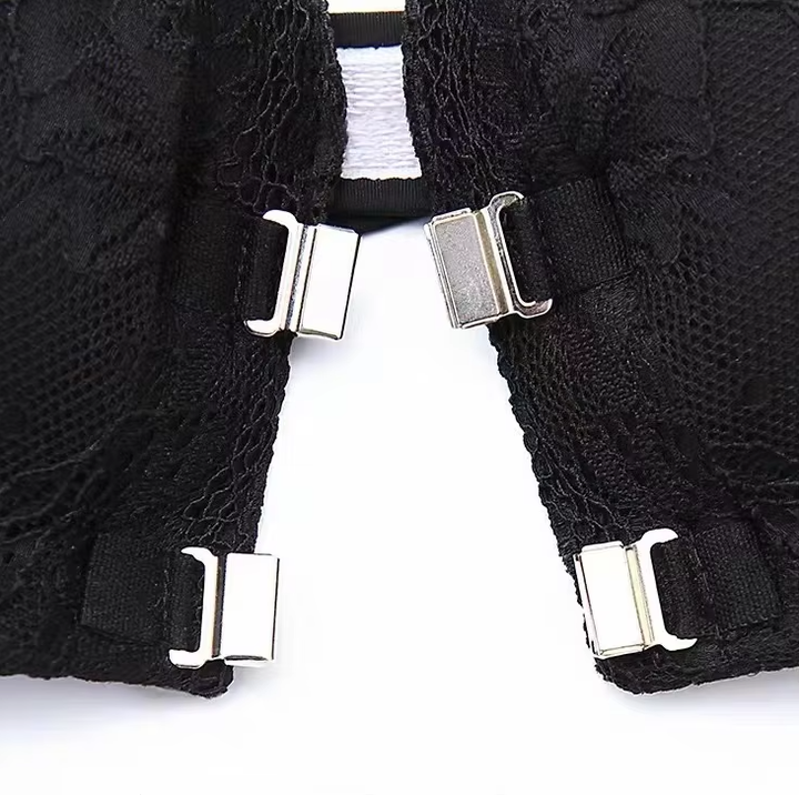 Logo Customized Comfortable Underwear Magnetic Front Closure Bra Buckle ...