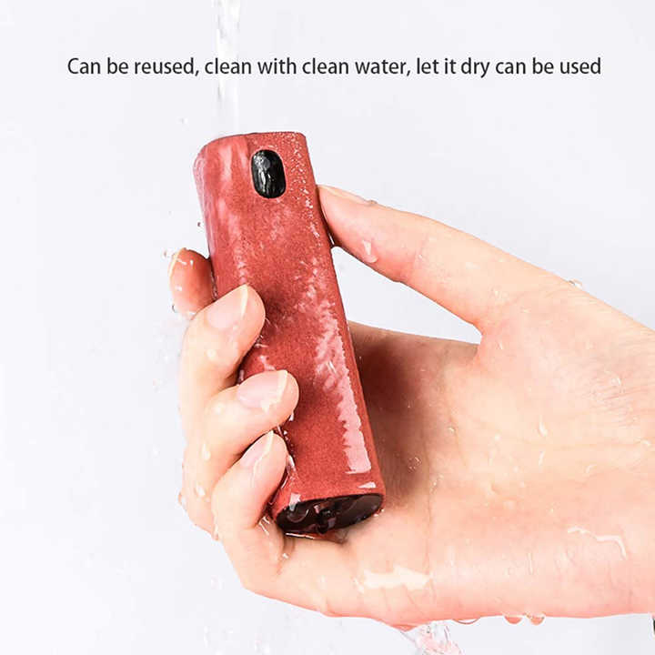 Portable 3 in 1 Microfiber Mini Spray PC Bottle Cleaning Kit for Iphone 16