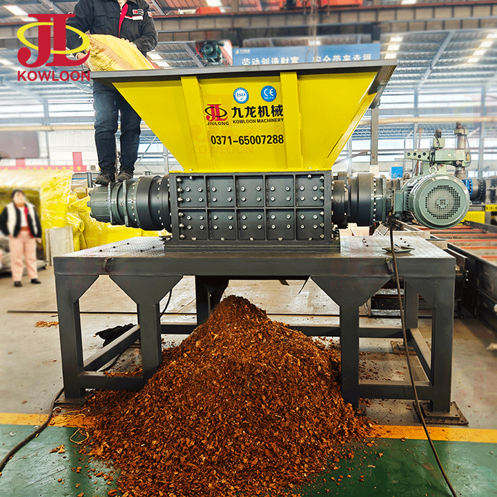 High Efficiency Shredders for Palm Oil, Coconut, & Straw