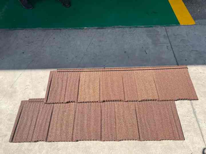 Interlocking Roof Shingles Type Stone Coated Aluminum Zinc Galvanized ...