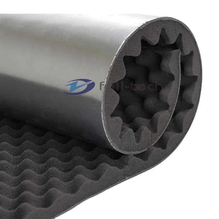 5kg/m2 Acoustic Pipe Lagging HAVC acoustic insulation foam Insulation ...