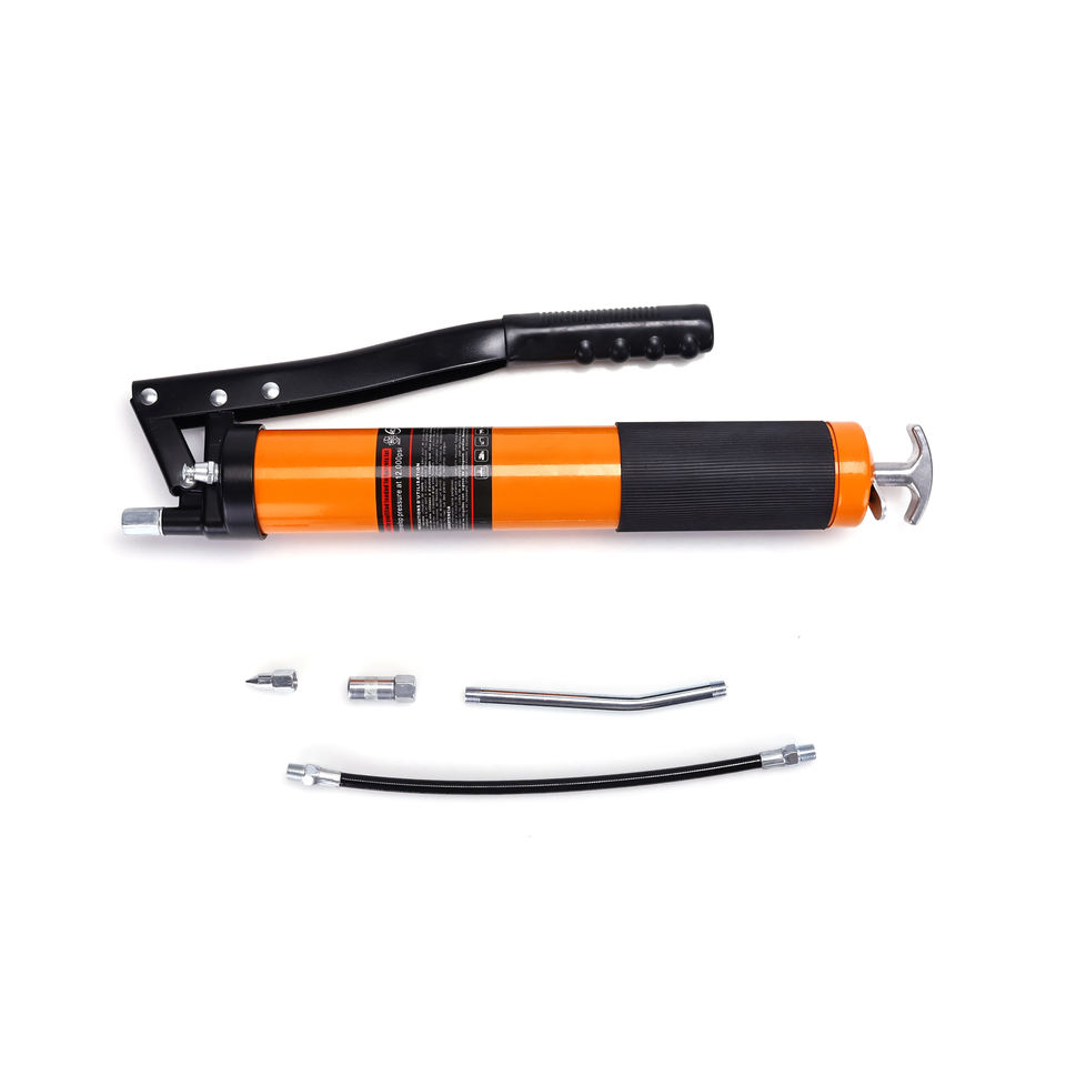 MXZ High Pressure 10000psi Manual Hand Grease Gun Heavy Duty Aluminum ...
