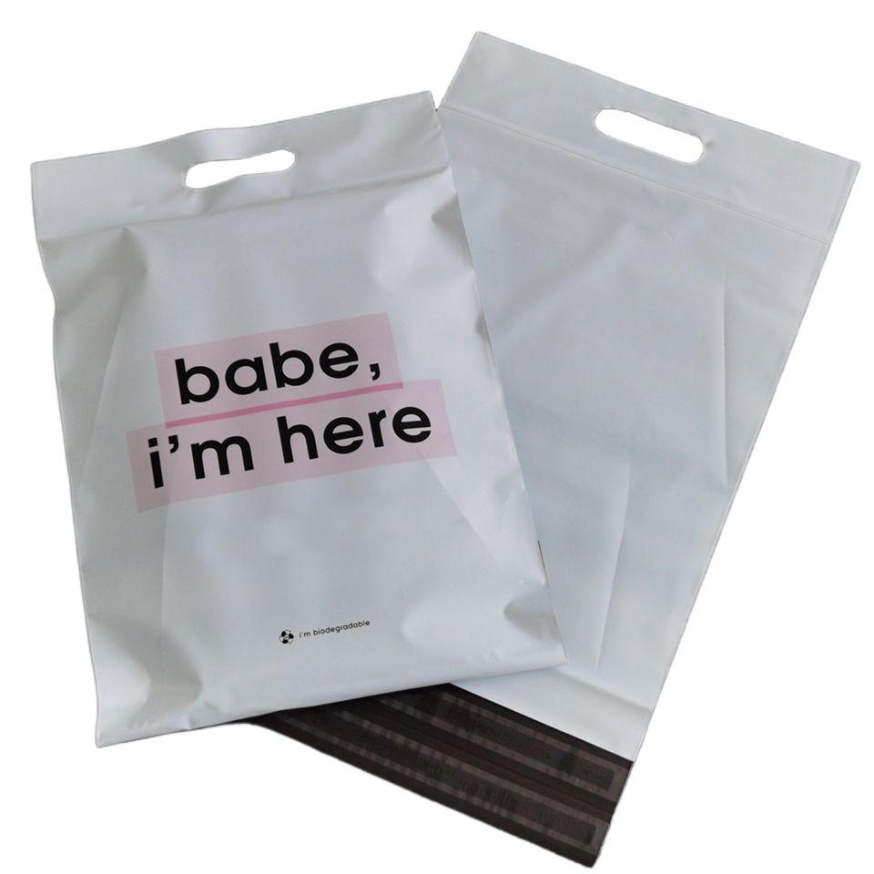 Factory Supply Biodegradable Reusable Compostable Mailer Bag Postage ...