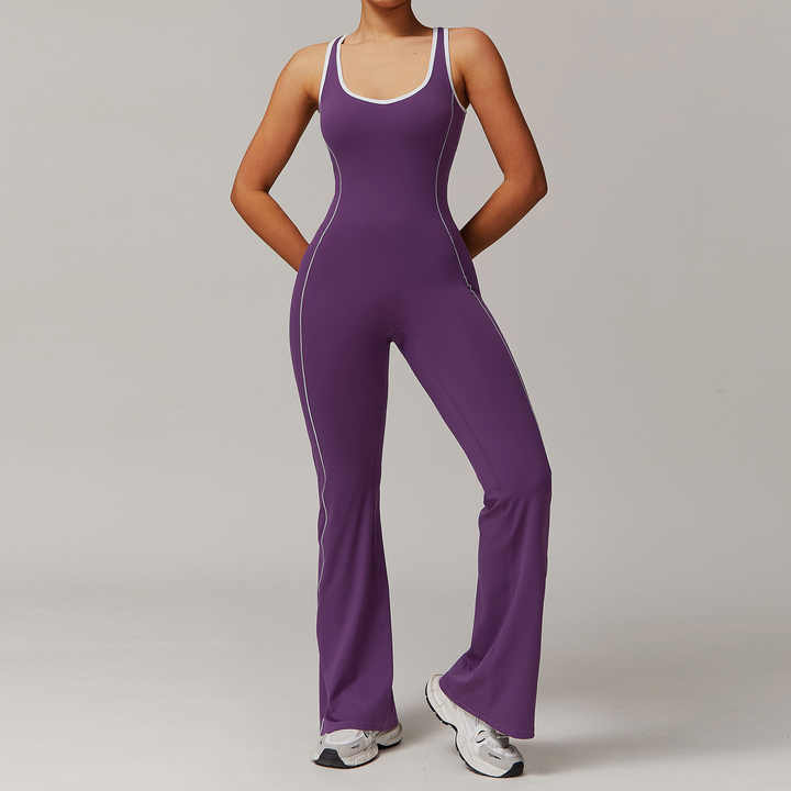High Quality Yoga Jumpsuit Onesie Fitness Stight Fitting Jumpsuit ...