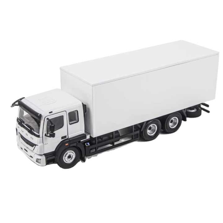 Paudi 1:48 Mitsubishi Fuso Fj Box Type Container Model Truck Cainiao ...