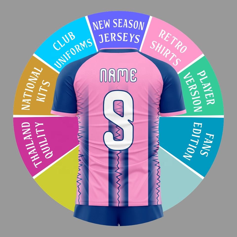 Wholesale 2025-26 Thailand Quality Club Soccer Jersey Ronaldo Player ...