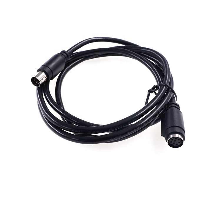 Circular MINI Din Connector 8 Pin Male to Female Adapter