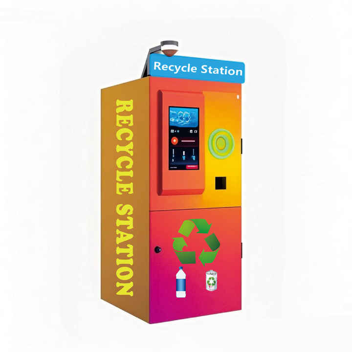 Reverse Vending Machine for Recycling Plastic Bottles and Aluminum Cans ...