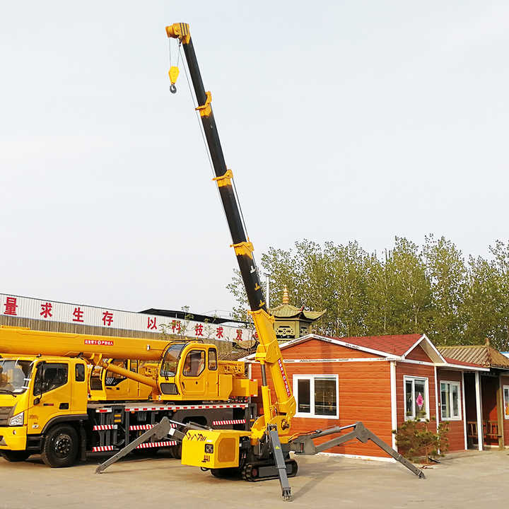 Foldable Lifting Hydraulic Outrigger Crawler Mobile Mini Crane