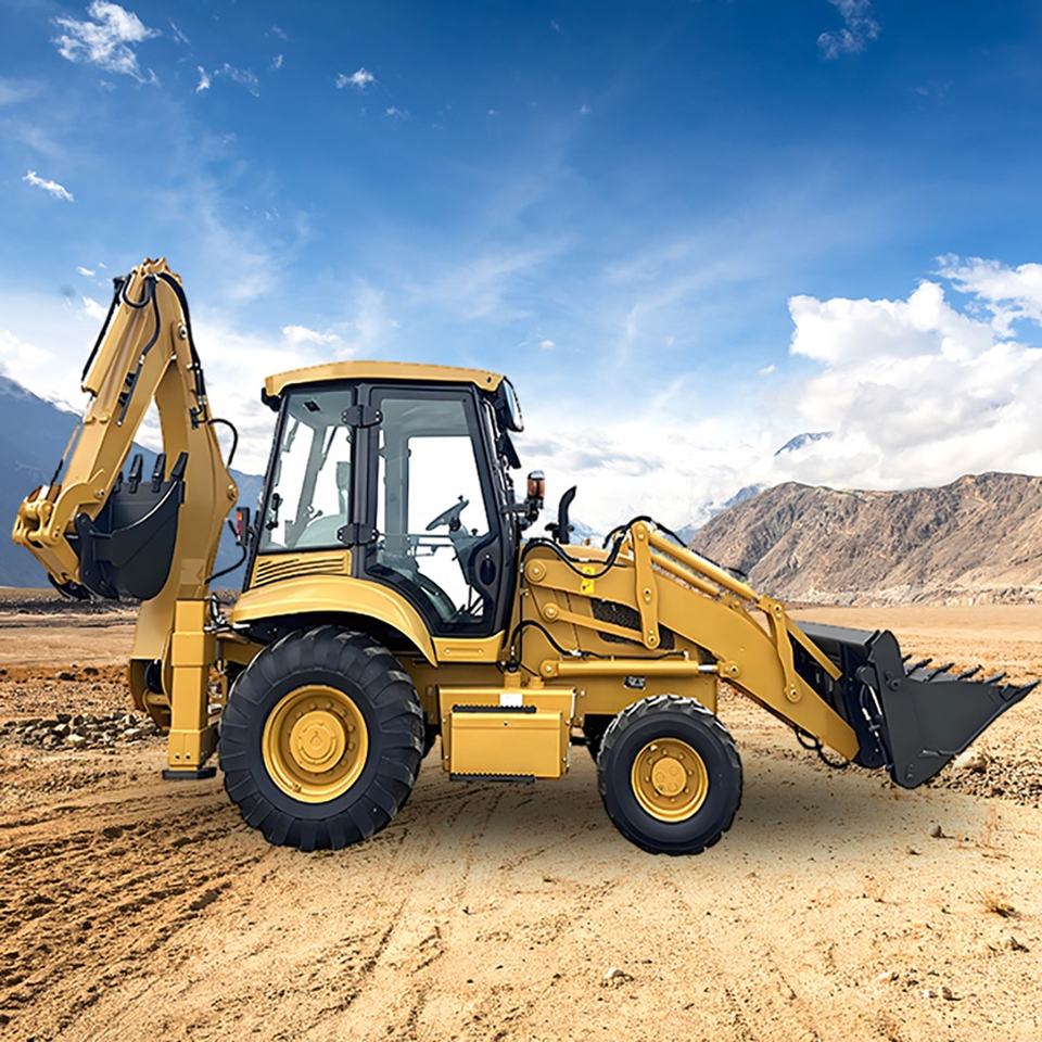 Front End Loader Mini Skid Steer Loader Digger Loader High-lift Backhoe ...