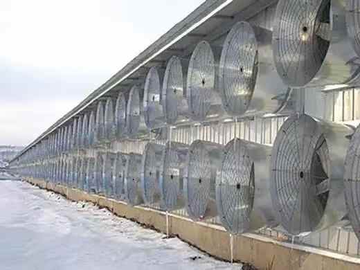 50-Inch Electric Cone Blower Fan Industrial Ventilation Exhaust Shutter ...