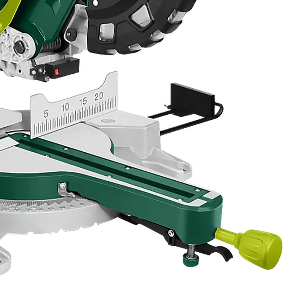 Professional Electric 2000W Sliding Mitre Saw LED Light 60T Belt Driven ...
