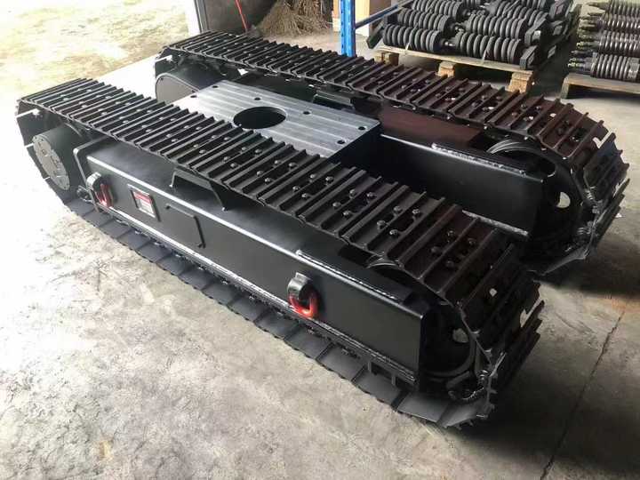 New Steel Track 6ton Undercarriage With Drive Travel Motor Mining ...